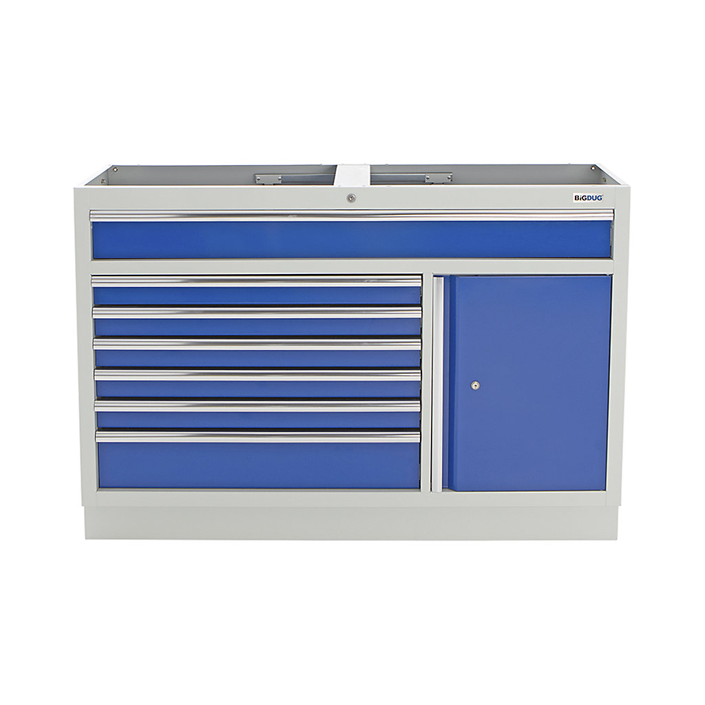 BiGDUG Garage Storage | 7 Drawer & 1 Door Cabinet | BiGDUG