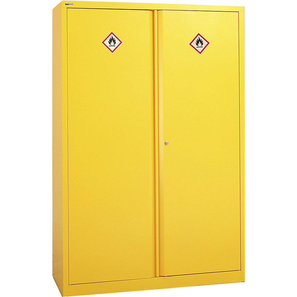 BiGDUG Hazardous Substance Storage Cabinet | 3 Shelves | 1800h x 1200w ...
