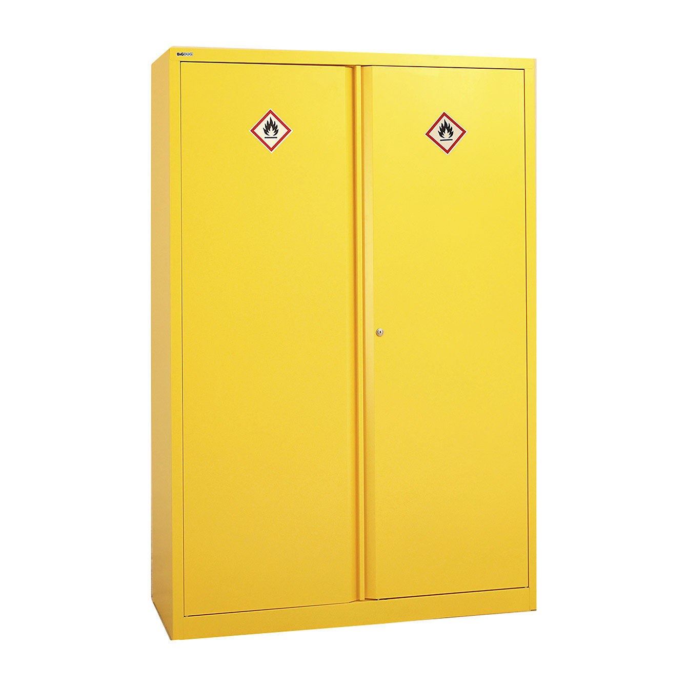 BiGDUG Hazardous Substance Storage Cabinet | 3 Shelves | 1800h x 1200w ...