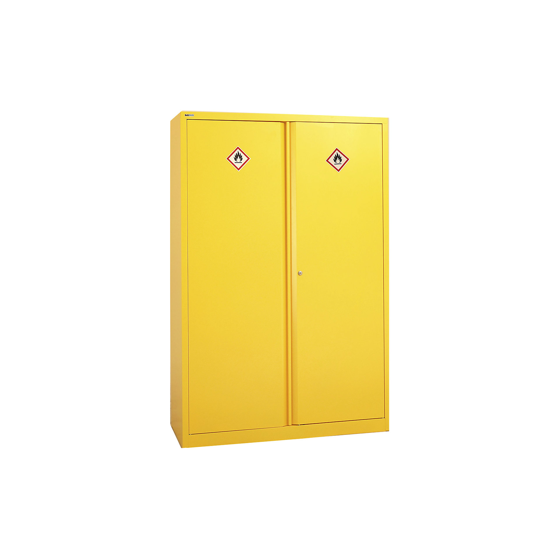 BiGDUG Hazardous Substance Storage Cabinet | 3 Shelves | 1800h x 1200w ...