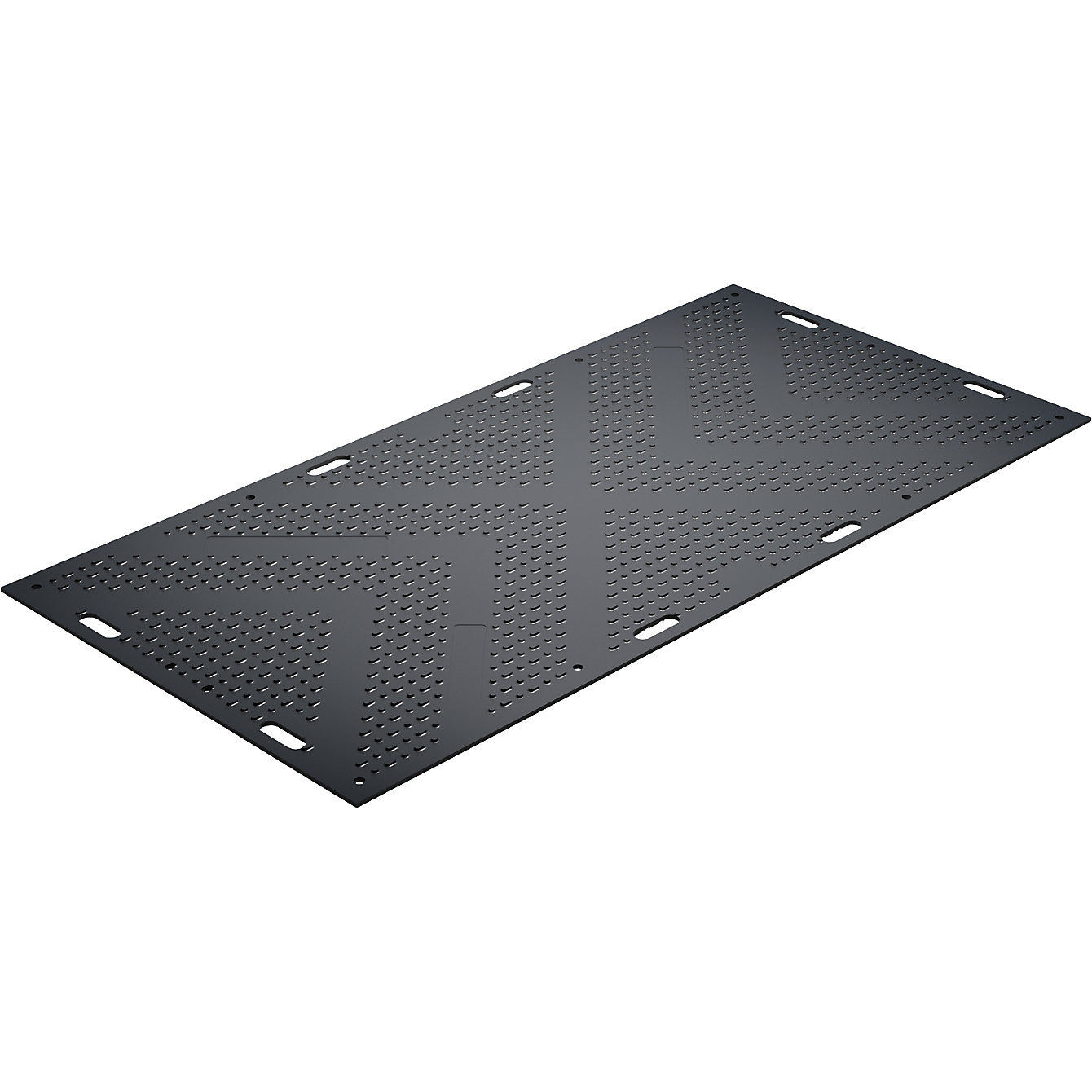 Heavy-duty floor protection mat MambaMAT: LxW 2440 x 1220 mm | kaiserkraft