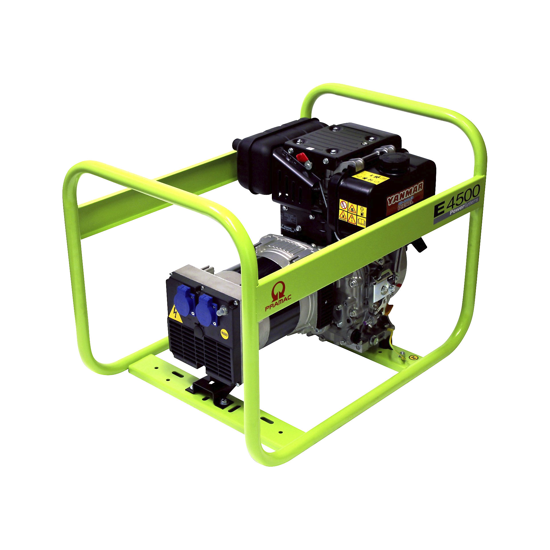 E series power generator – diesel, 230 V – Pramac: E 4500 – 230 V, 3.3 ...