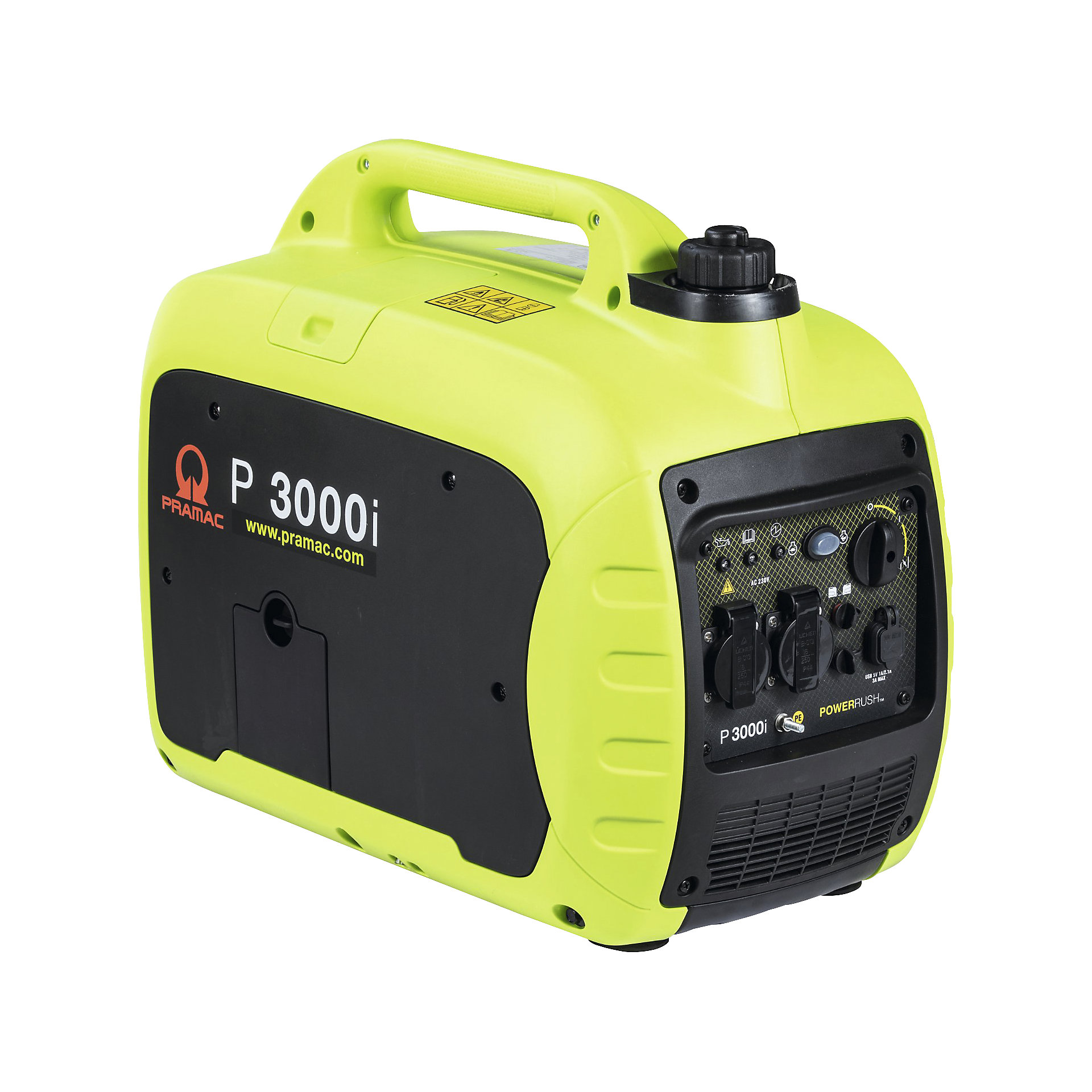 Inverter power generator – Pramac: P 3000i, petrol, 230 V, max. output ...