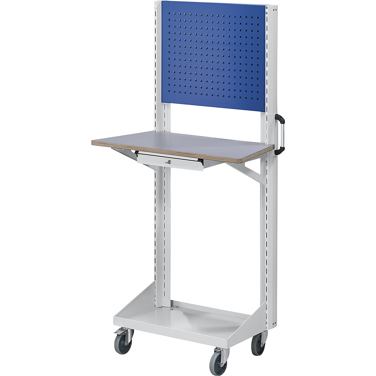 ANKE – Tool and assembly trolley: with perforated panel, worktop ...
