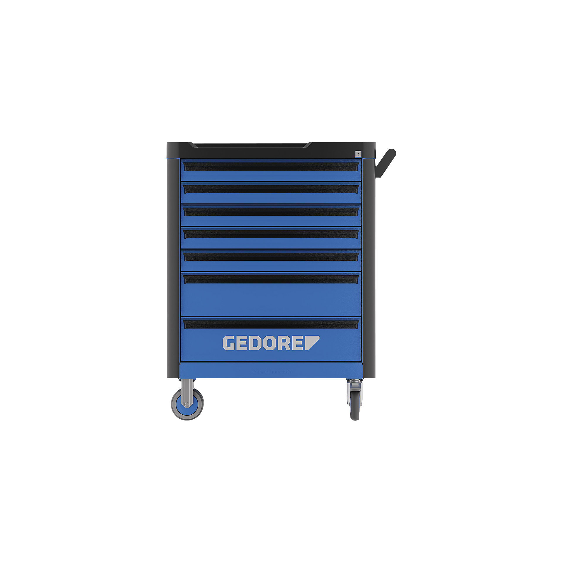 workster highline large tool trolley – GEDORE: 7 drawers, max. load 40 ...