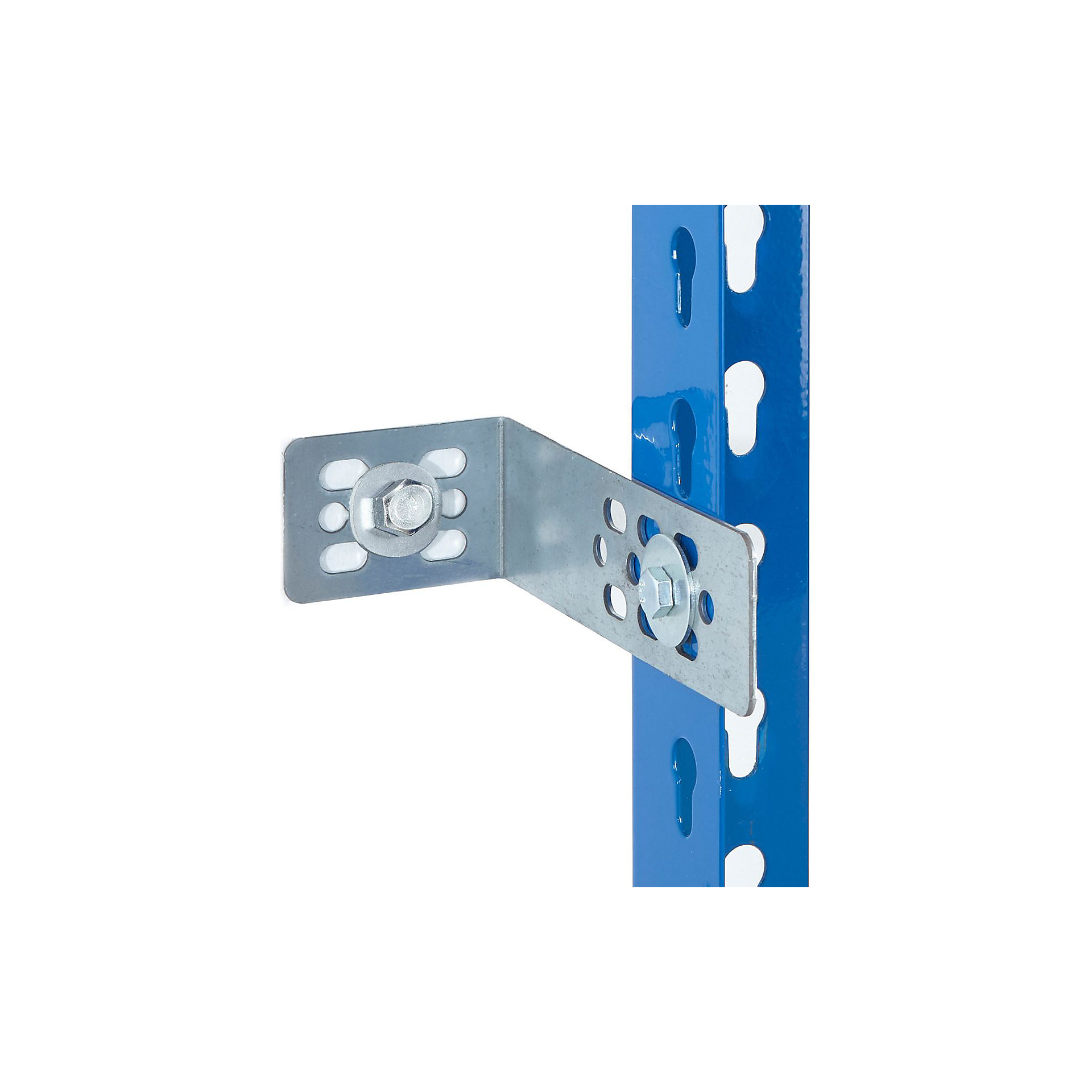 Zinc & OSB Display Shelving Pack of 2 Zinc Universal Wall Brackets with ...