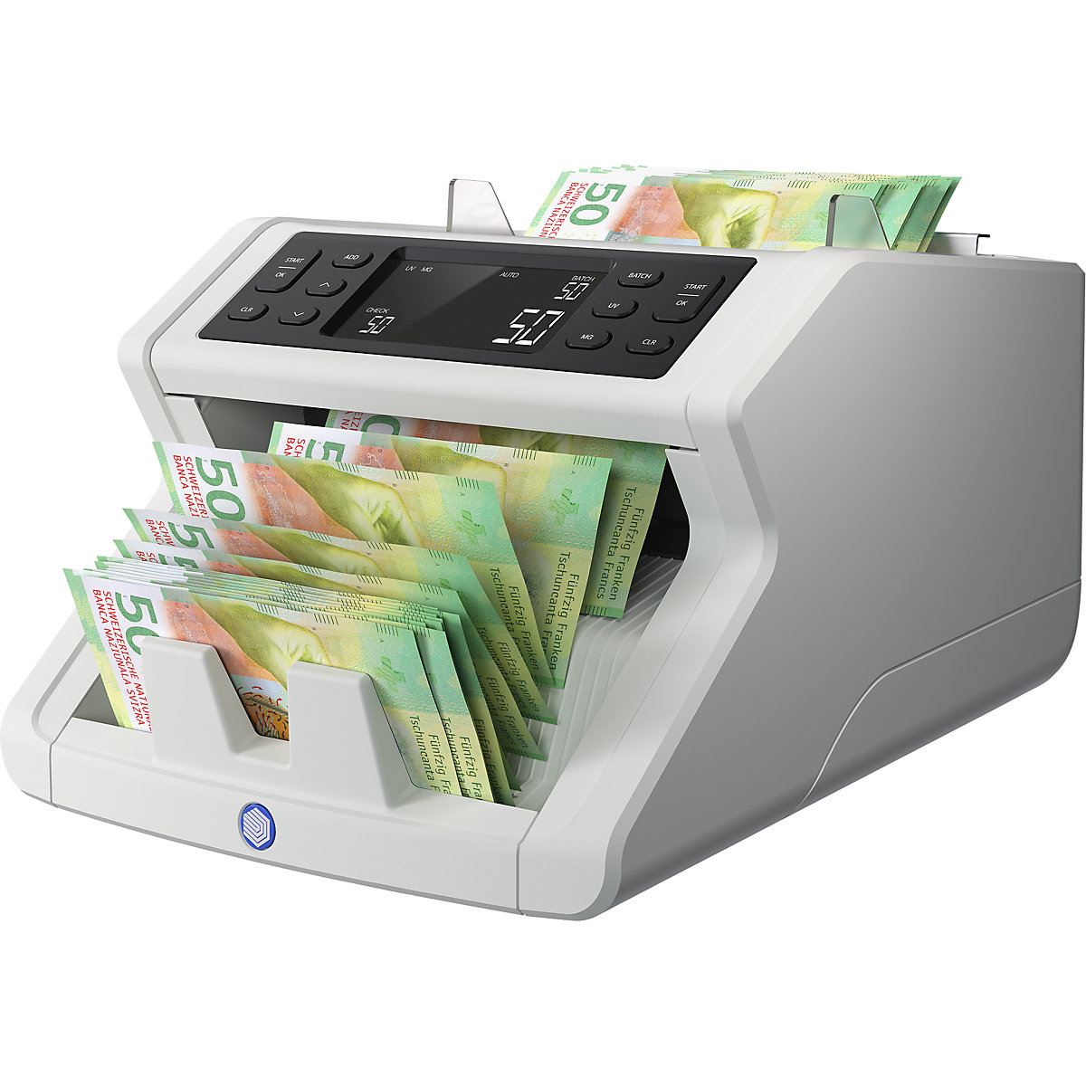 Compteuse de monnaie avec comptage trié – Safescan: SAFESCAN 2250 | FRANKEL kaiserkraft